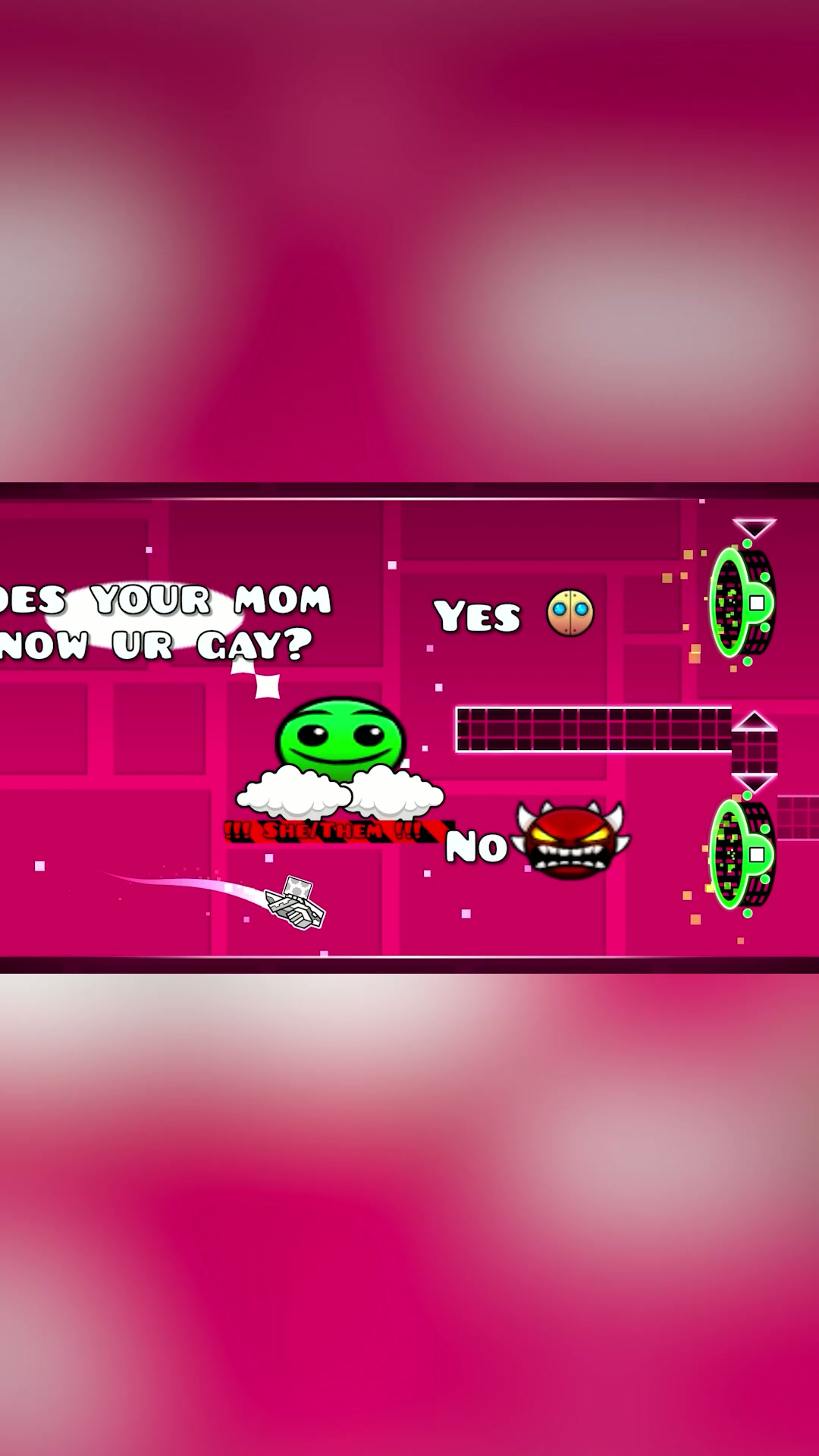 Geometry Dash: Some random challenge 5 #shorts