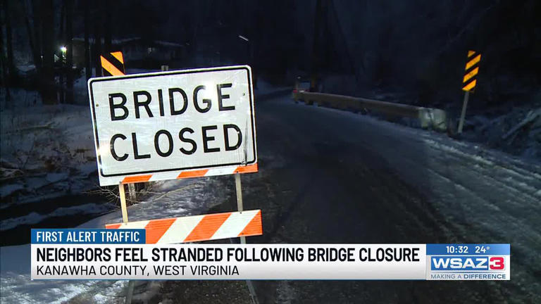 Neighbors feel stranded following bridge closure