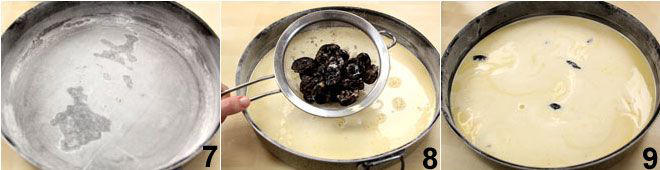 Prune flan (far Breton)