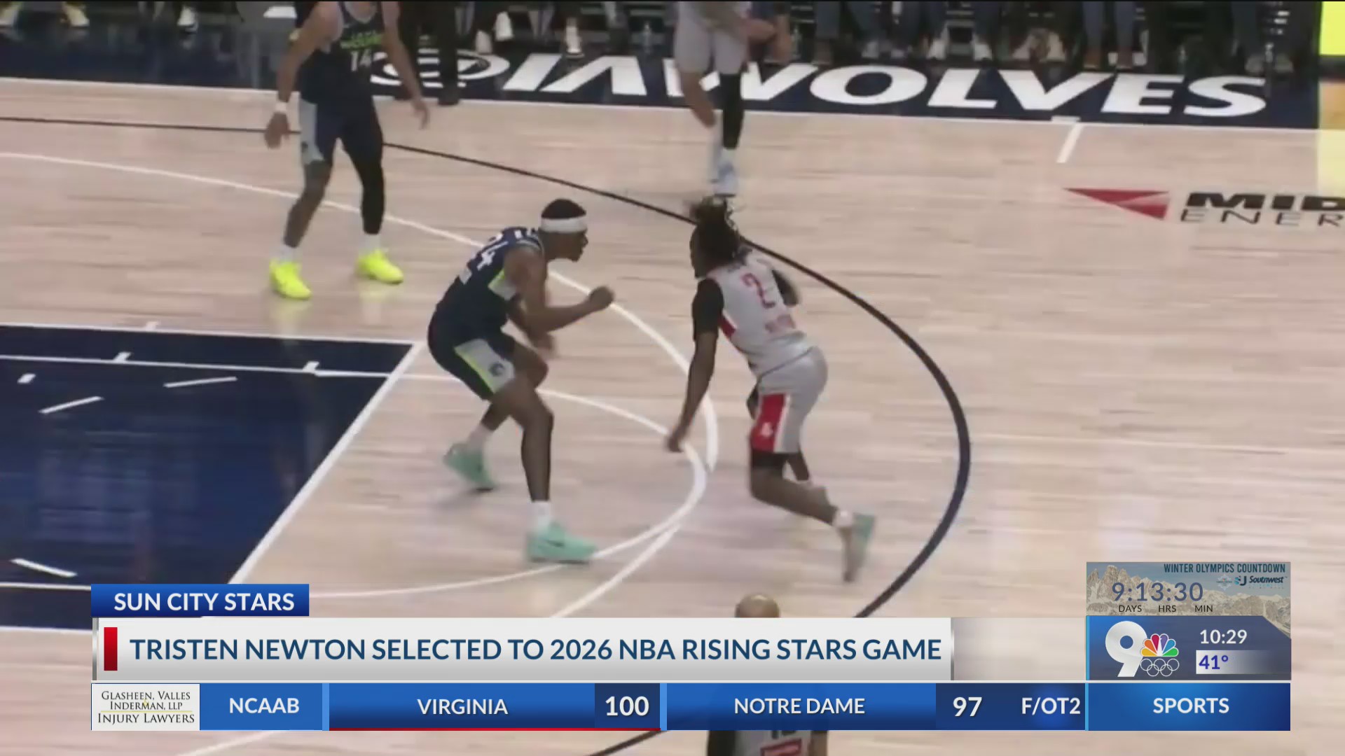 Burges HS grad Tristen Newton selected to 2026 NBA Rising Stars Game