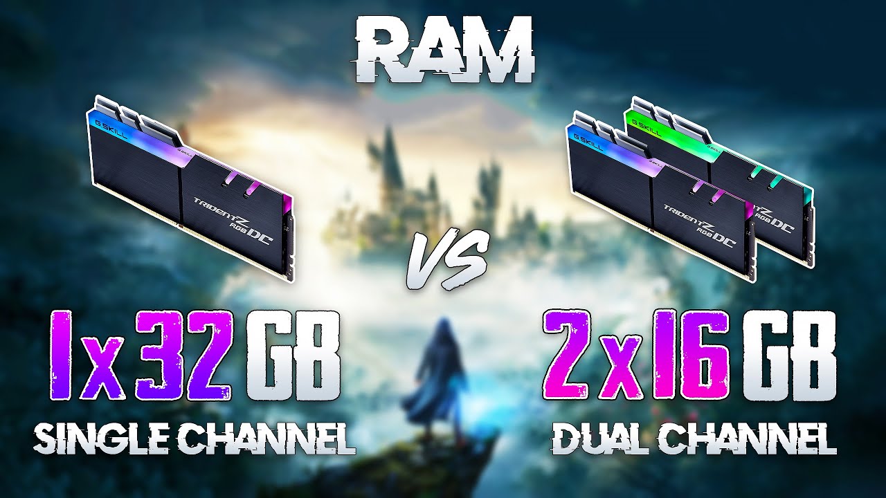 1x32GB vs 2x16GB - How many RAM modules are better for DDR5?