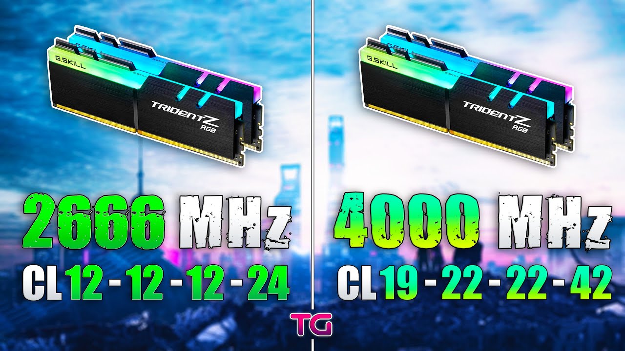 2666MHz CL12 vs 4000MHz CL19 - High RAM speed or low latency?