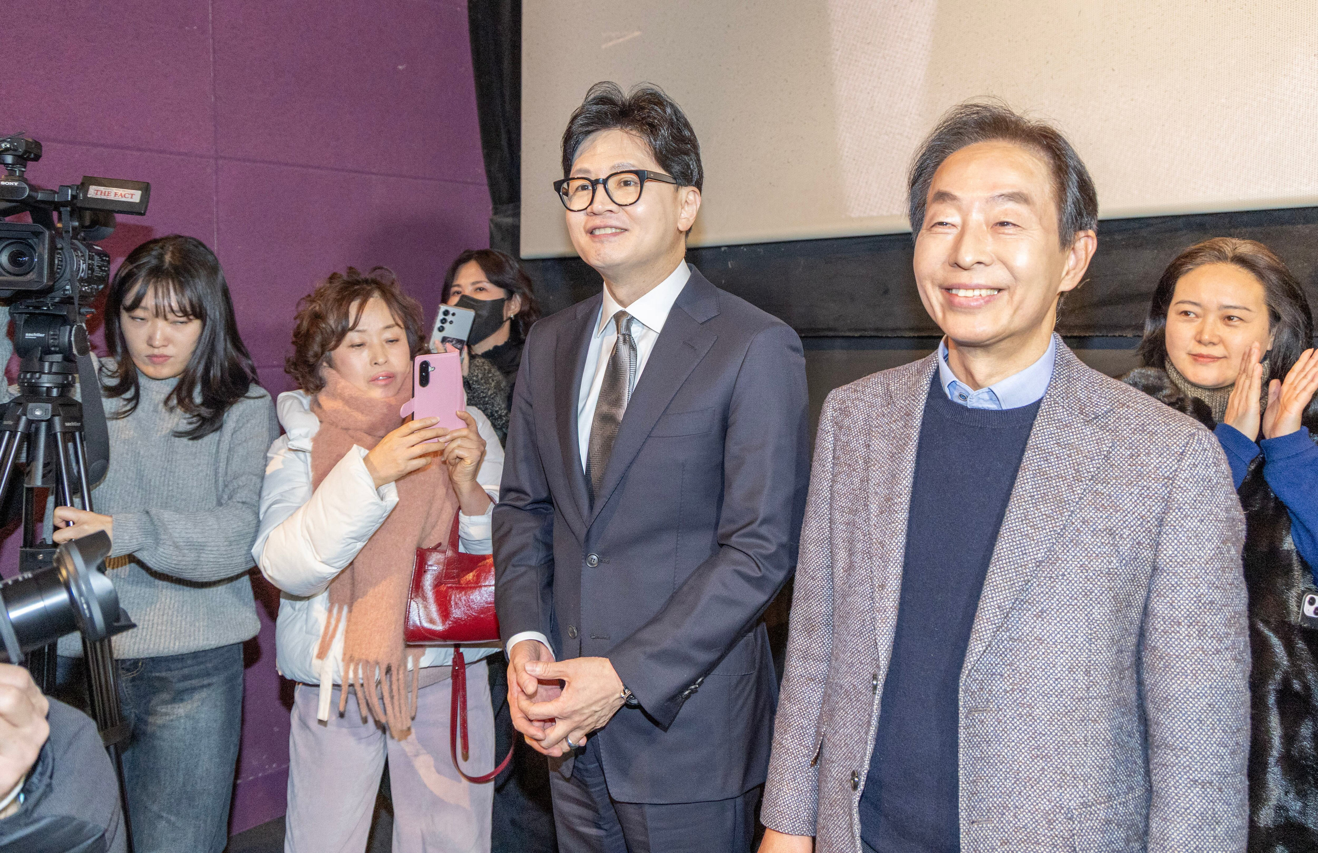 Han Dong-hoon cites Kim Young-sam; Jang Dong-hyeok resumes duties