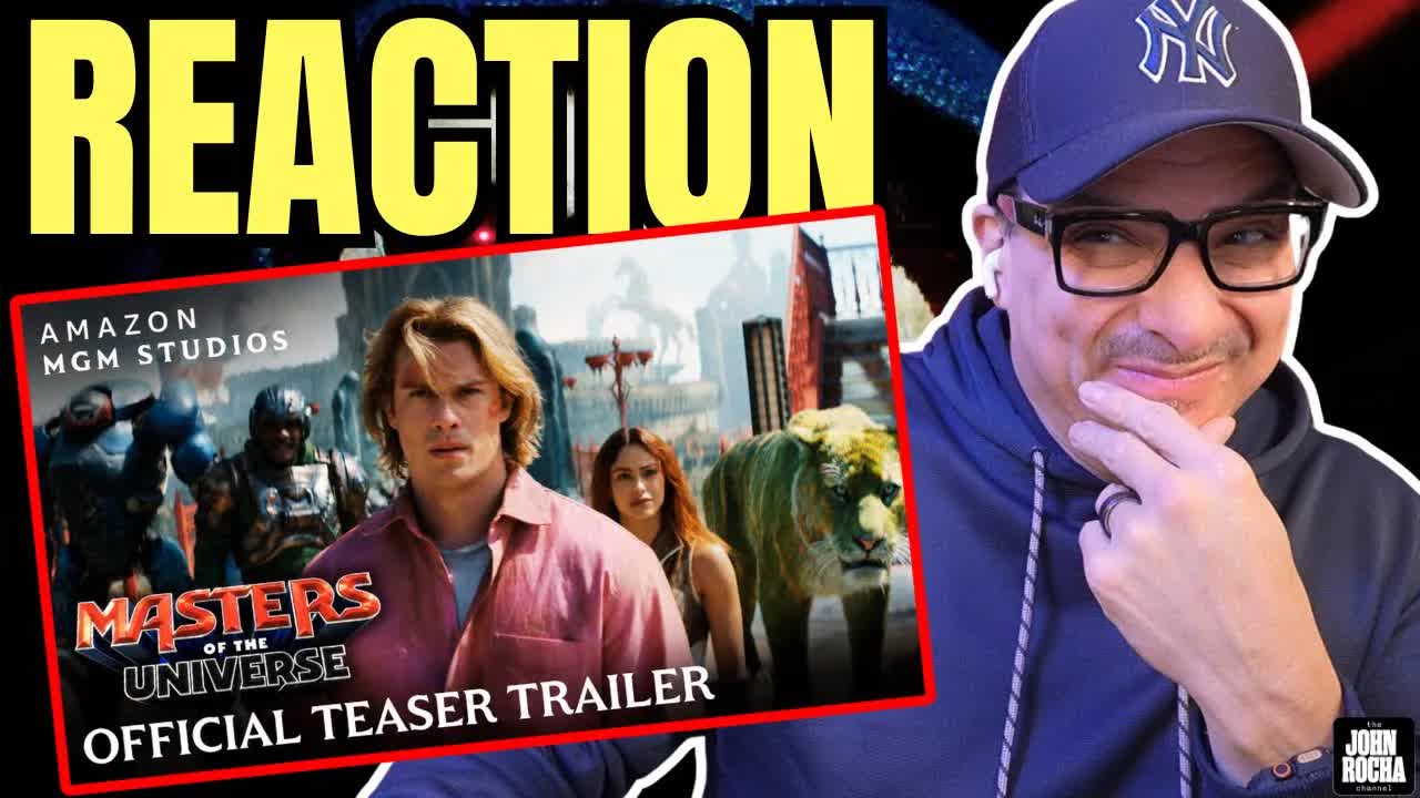 Masters of the Universe (2026) teaser trailer reaction | He-Man ...