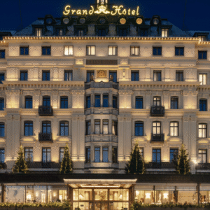 Hon styr Sveriges enda riktiga lyxhotell