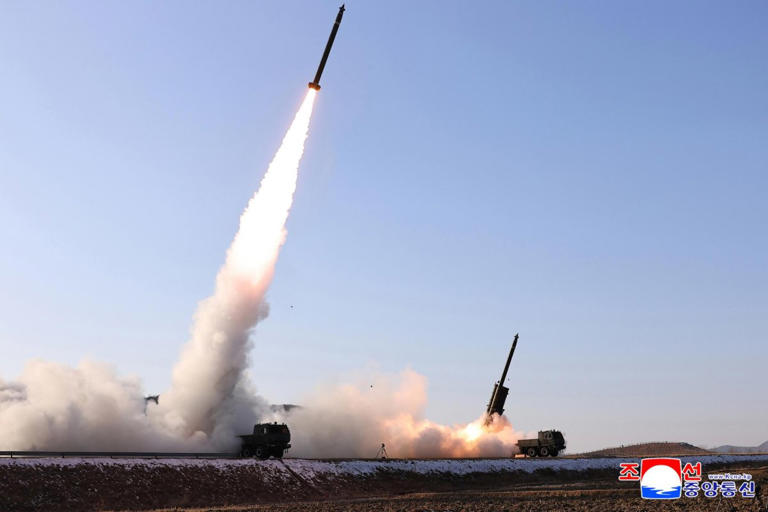 North Korea claims successful test of upgraded large-caliber rocket system