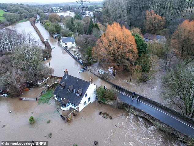 Major incident declared as flooding from Storm Chandra hits South West ...