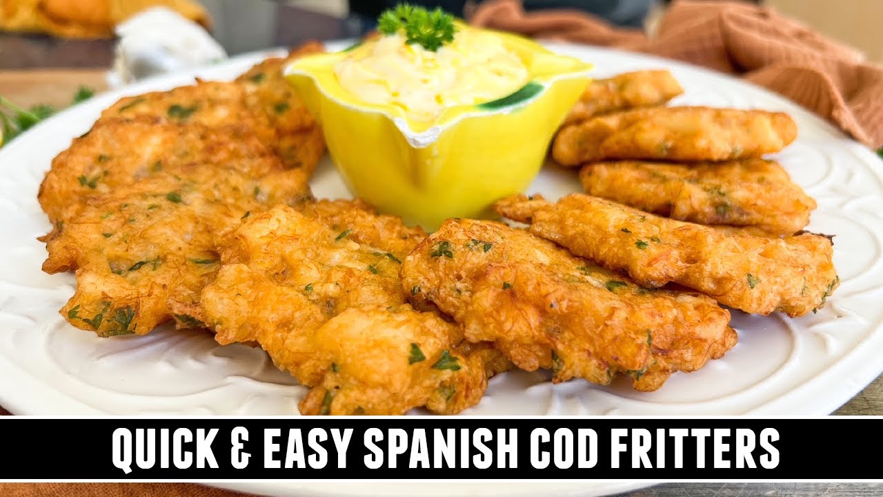 Classic Spanish cod fritters | Easy & delicious tapas recipe