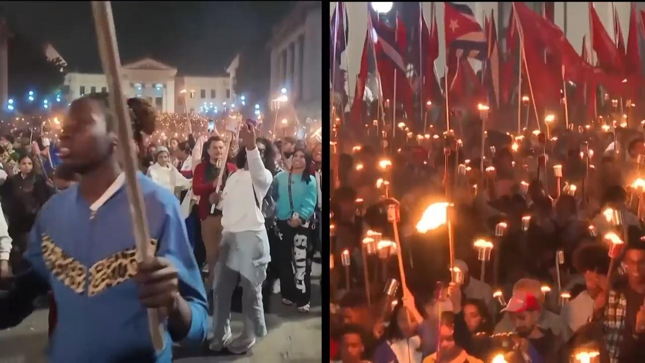 March to honor Cuba’s national hero turns into a show of defiance ...
