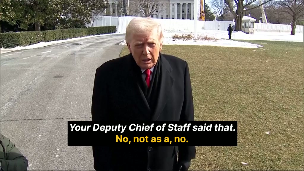 Trump rejects Stephen Miller's comments about Alex Pretti