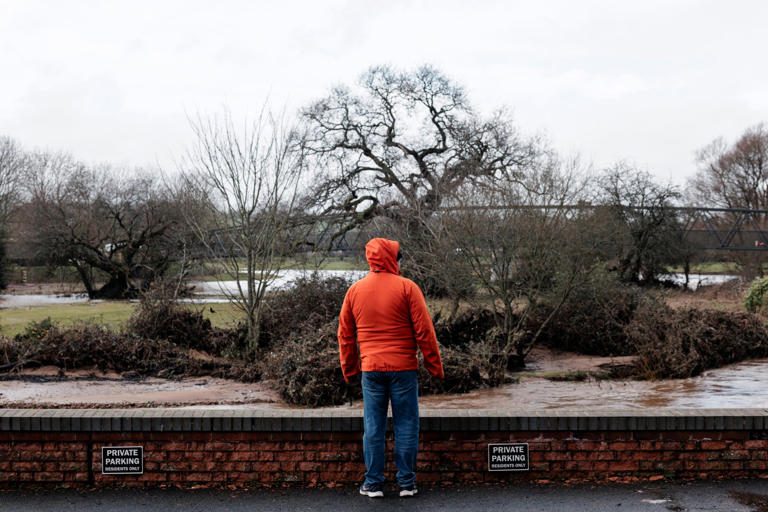 Lorry driver dies as Storm Chandra brings chaos to UK