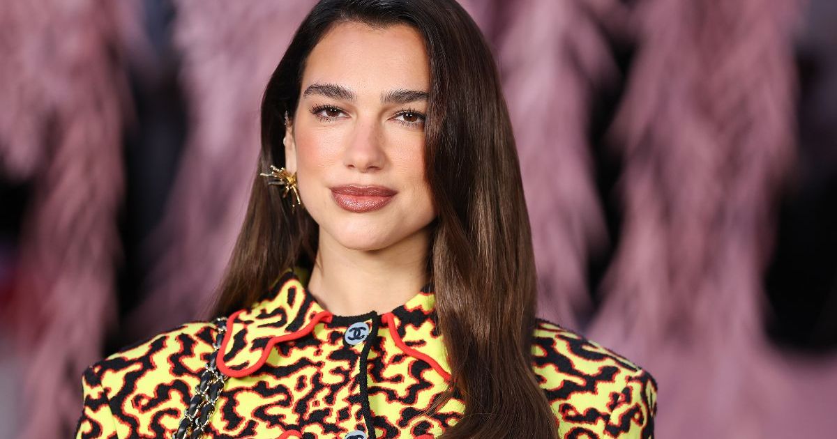 Dua Lipa's fiery Chanel skirt suit set serves maximalist energy