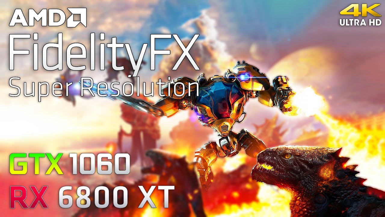 FidelityFX - graphics and performance test (RX 6800 XT & GTX 1060)