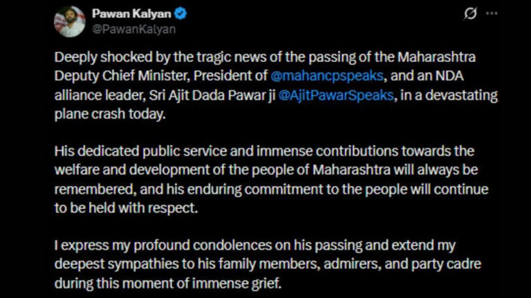 Ajit Pawar death: Riteish Deshmukh calls loss 'irreplaceable', Pawan ...