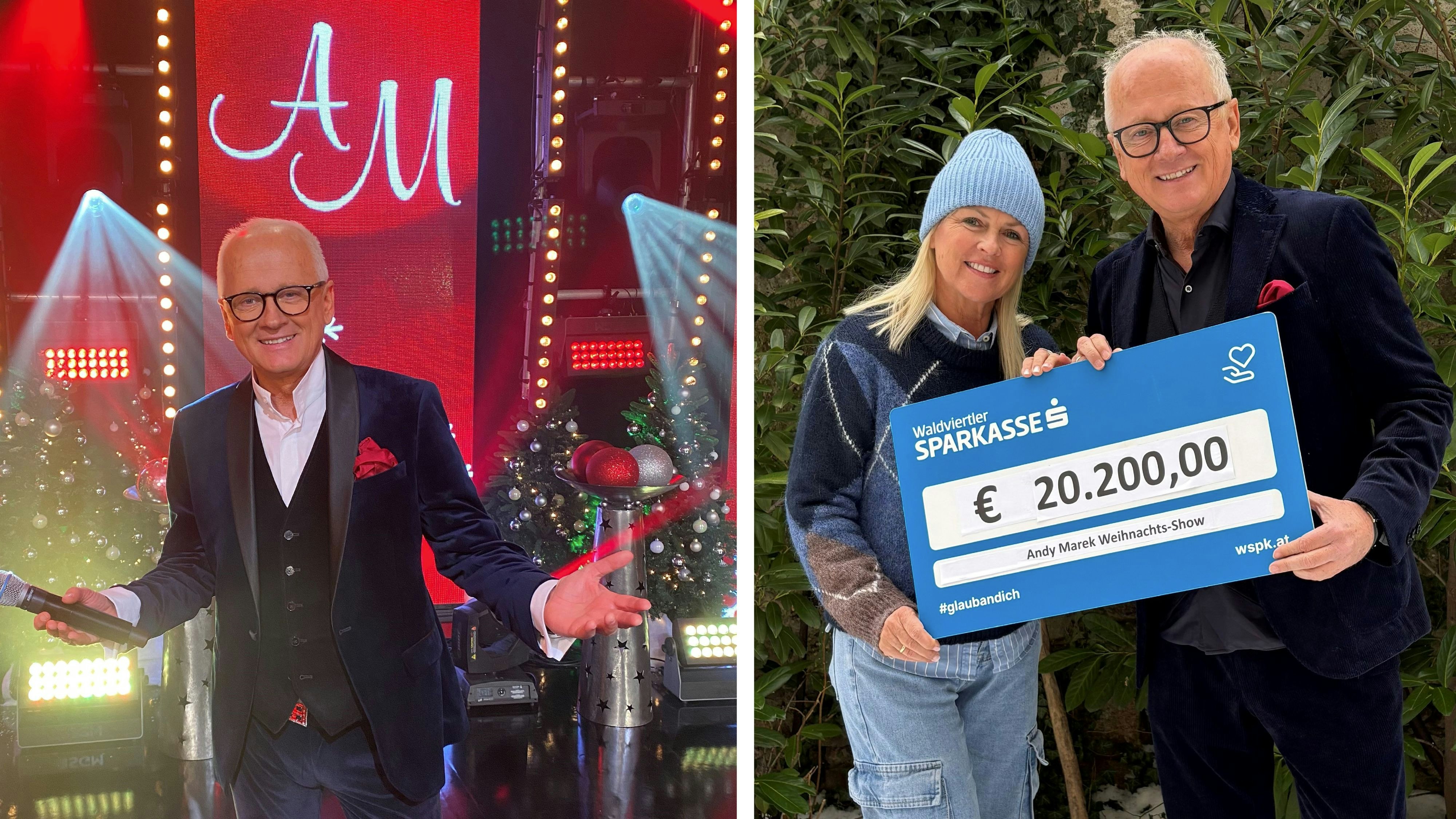 20.200 Euro Spende! Marek hilft mit Weihnachts-Show
