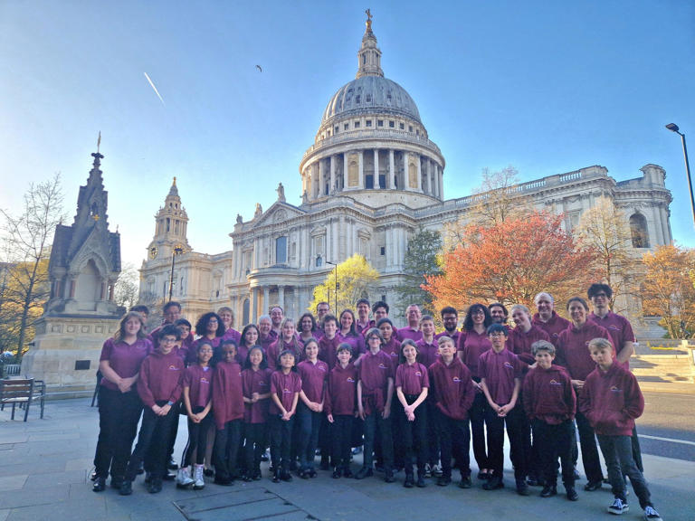 Dan Walker attends fifth birthday of 'remarkable' Sheffield choir