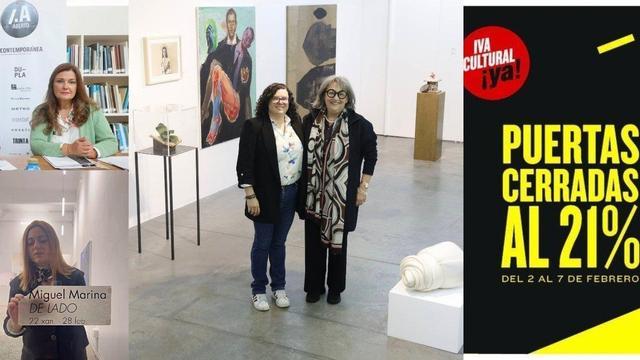 La batalla por el IVA cultural llega a las galerías de arte de Santiago ...