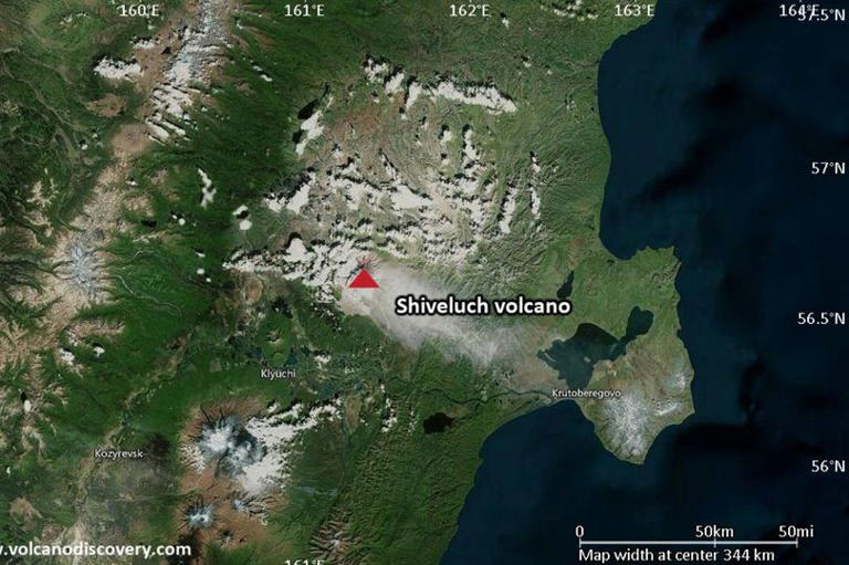 Major travel warning issued as huge volcano erupts and spews 9,000m ash ...