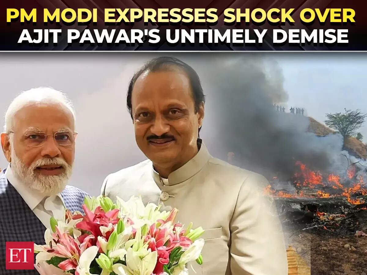 Baramati plane crash: PM Modi expresses shock over Ajit Pawar's ...