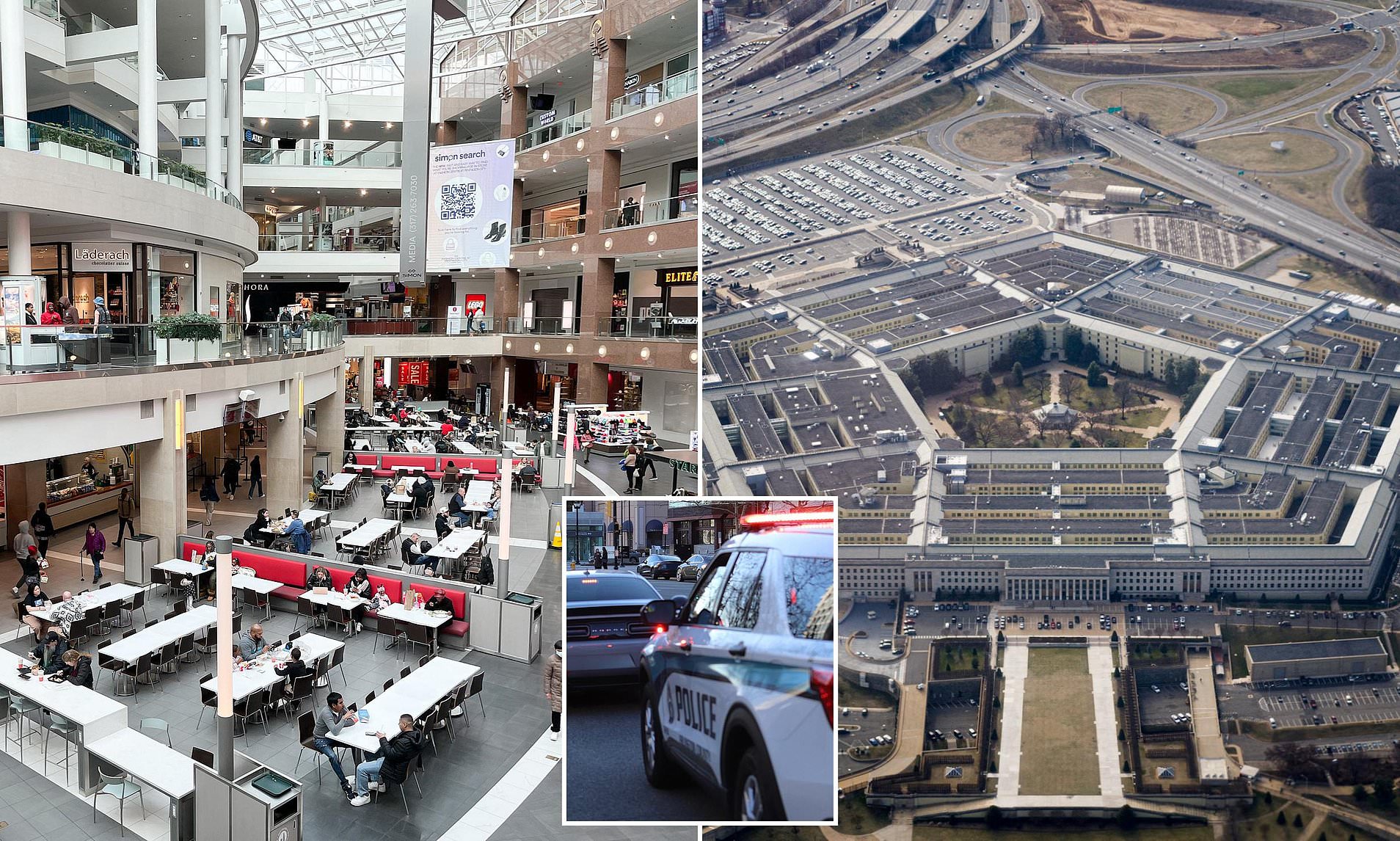 Man's decaying body is found inside storage room in DC mall just steps ...