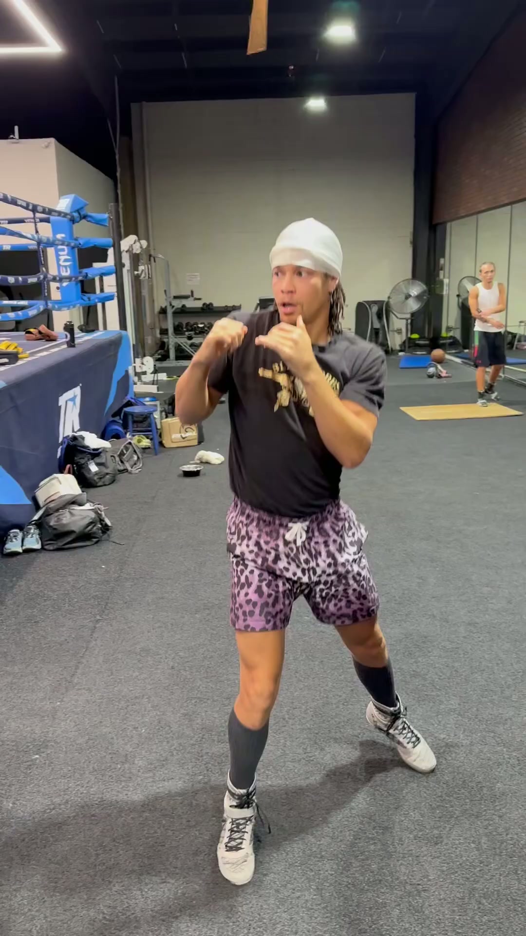 Blair 'The Flair' Cobbs is back in the gym & in great shape after ...