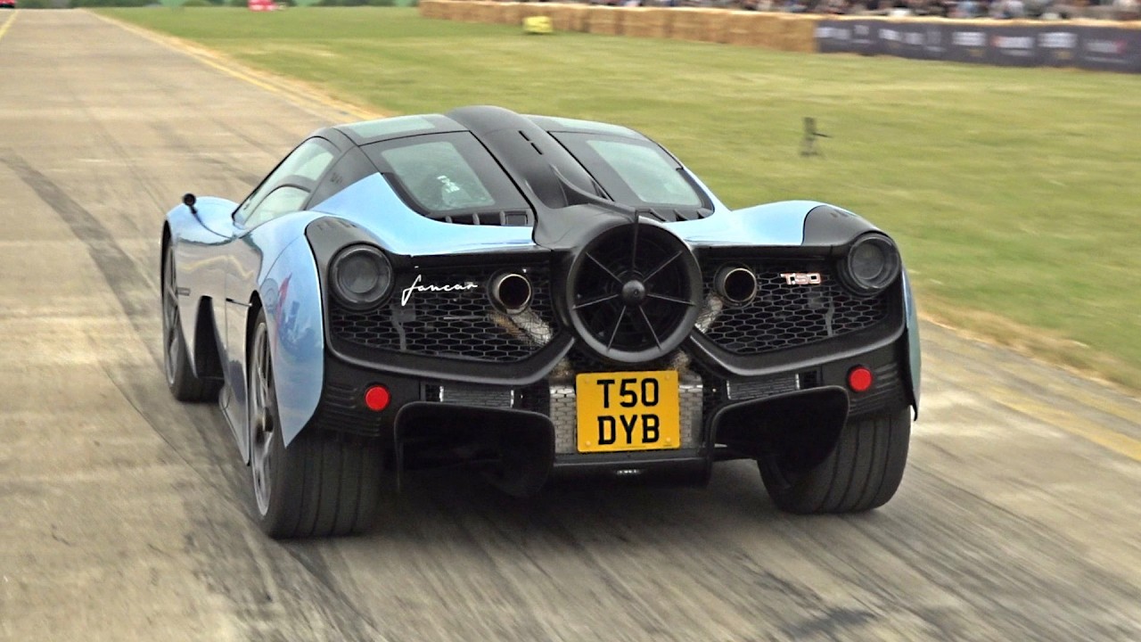 Gordon Murray T50 : performances et son unique du V12