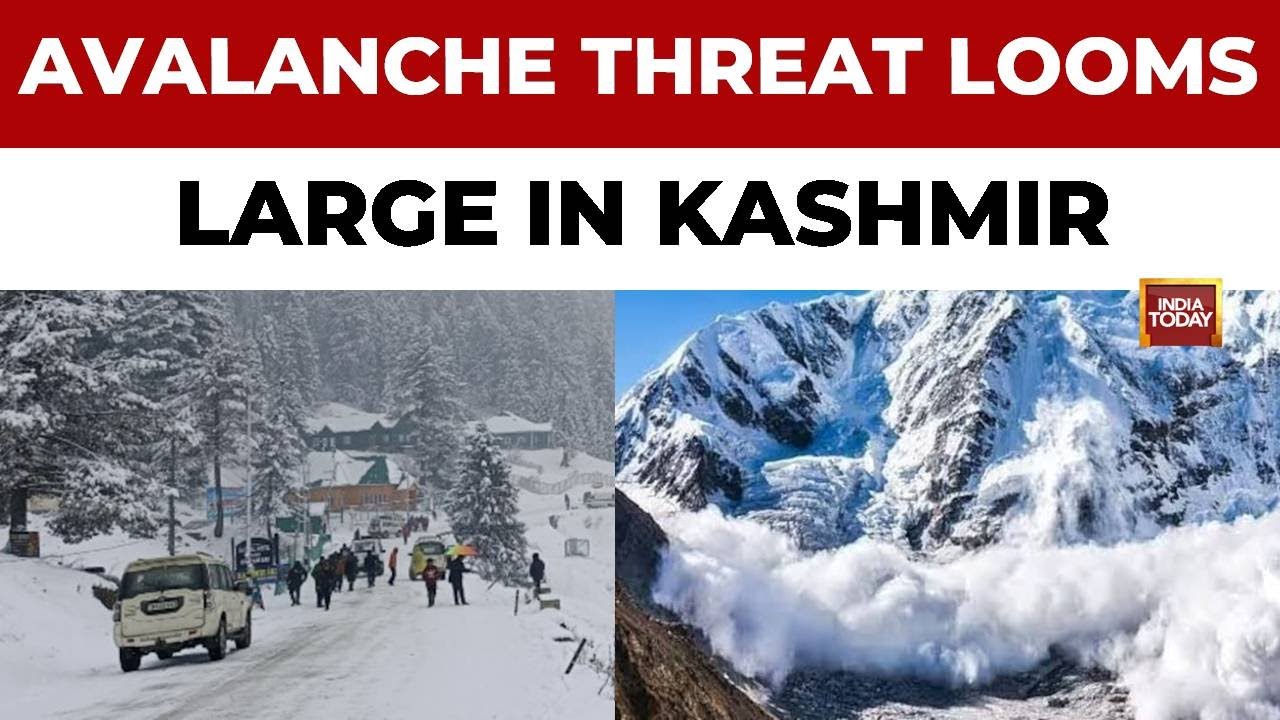 Kashmir avalanche alert: Authorities warn residents after heavy ...
