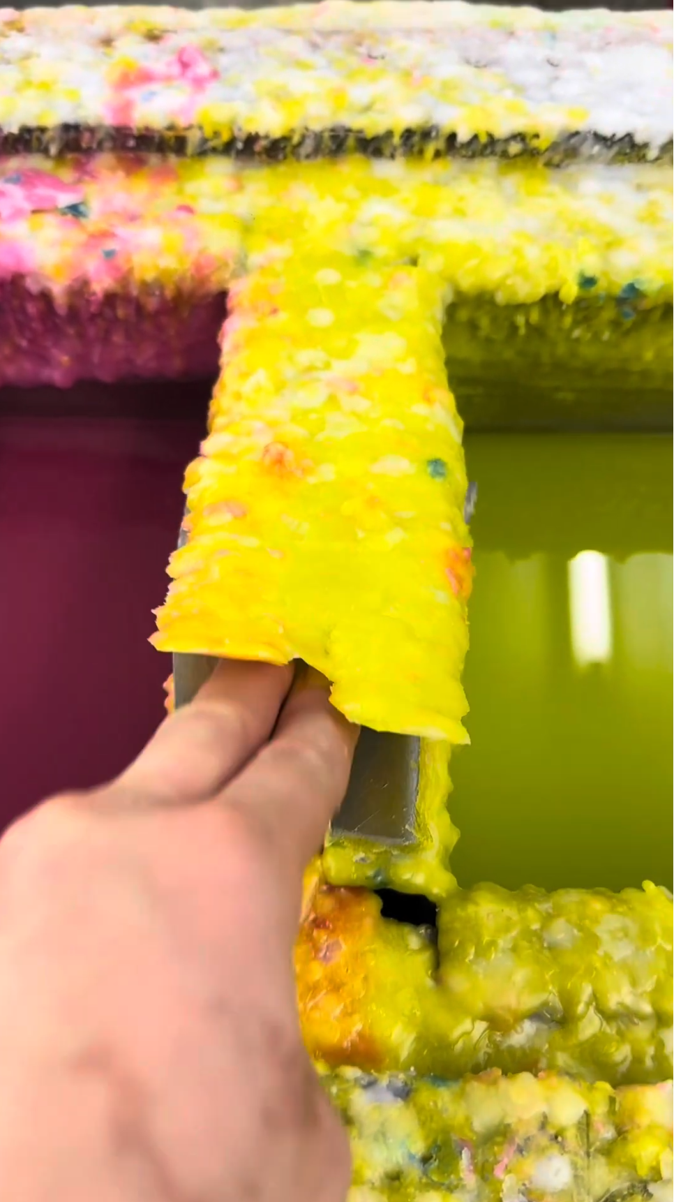 Satisfying thick wax scraping with Scrapey Scrapey
