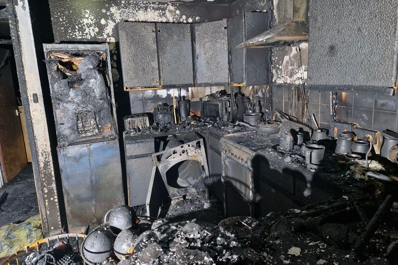 Tumble dryer fire causes devastating damage to home