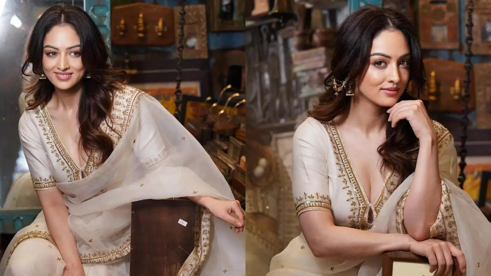 Sandeepa Dhar looks gorgeous in stunning white saree