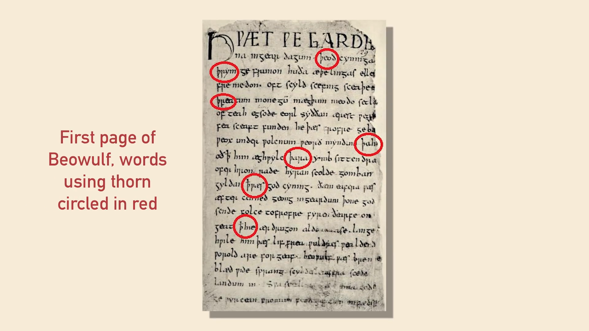 How geography killed one English letter, and nobody noticed