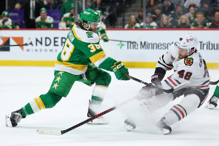 Wild escape 3-goal hole, topple Blackhawks in shootout