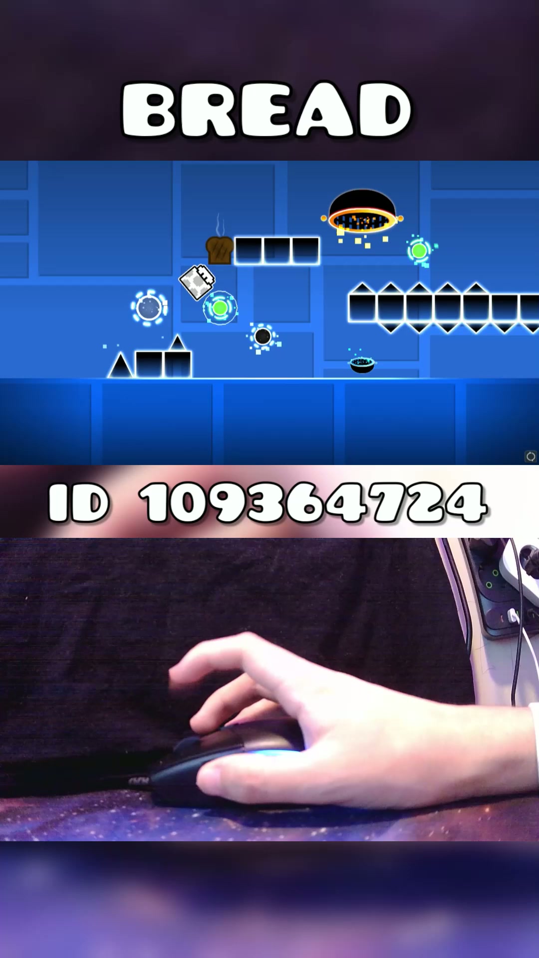 Geometry Dash most sync level☠️😱 #geometrydash #memes #shorts