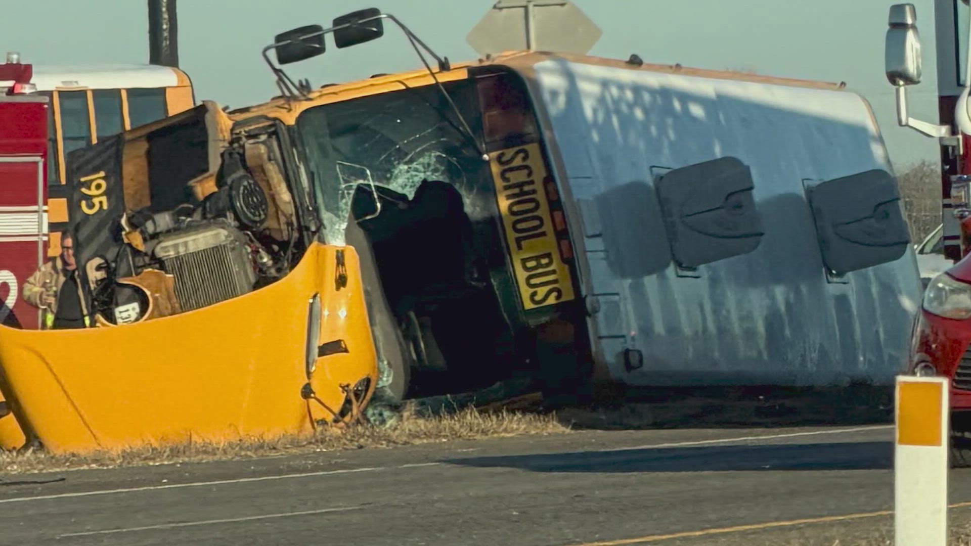 Bus crash victim says classmate jumped into action to get everyone to ...