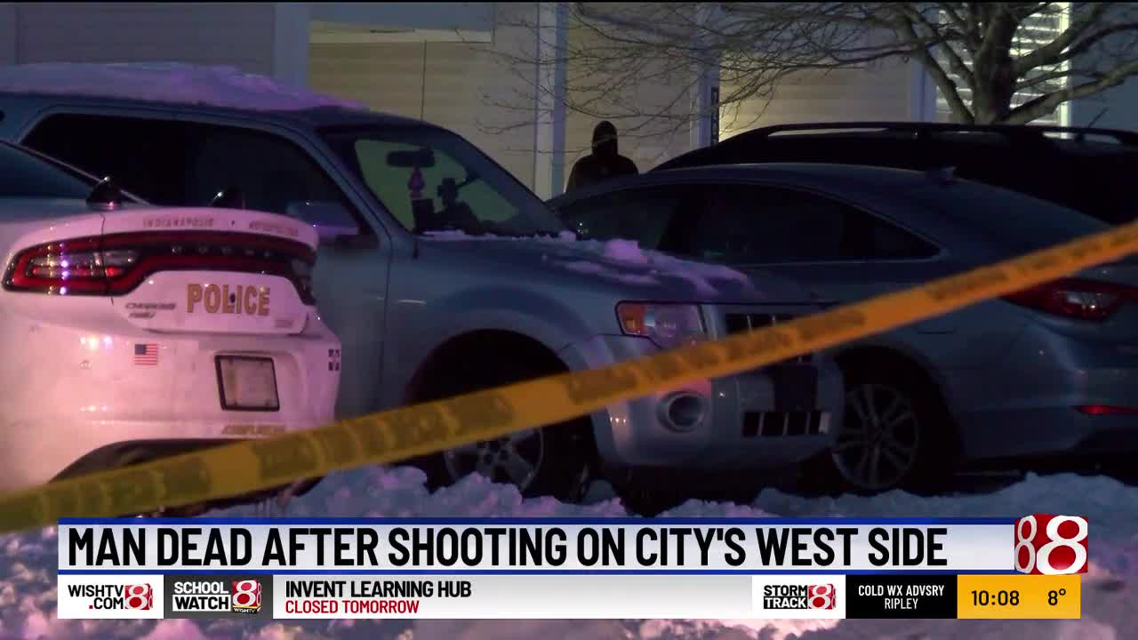 Man dies after shooting at apartment on west side of Indianapolis