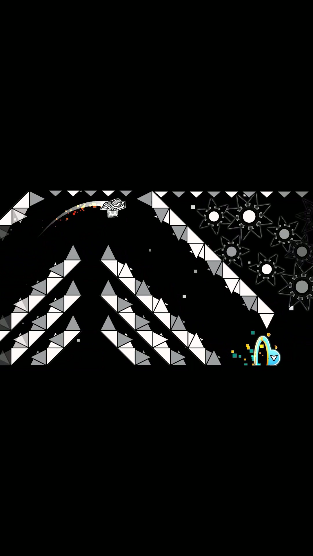 I made the simple death corridor! (Geometry Dash) #shorts