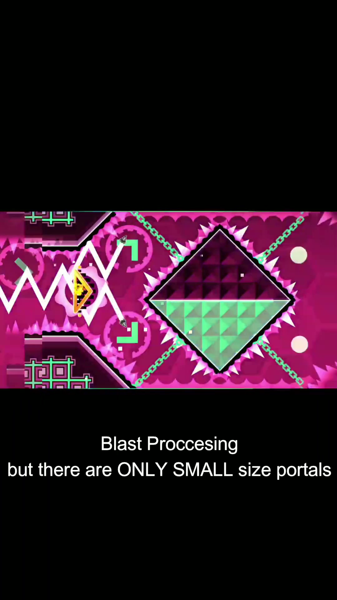 Geometry Dash blast processing #shorts