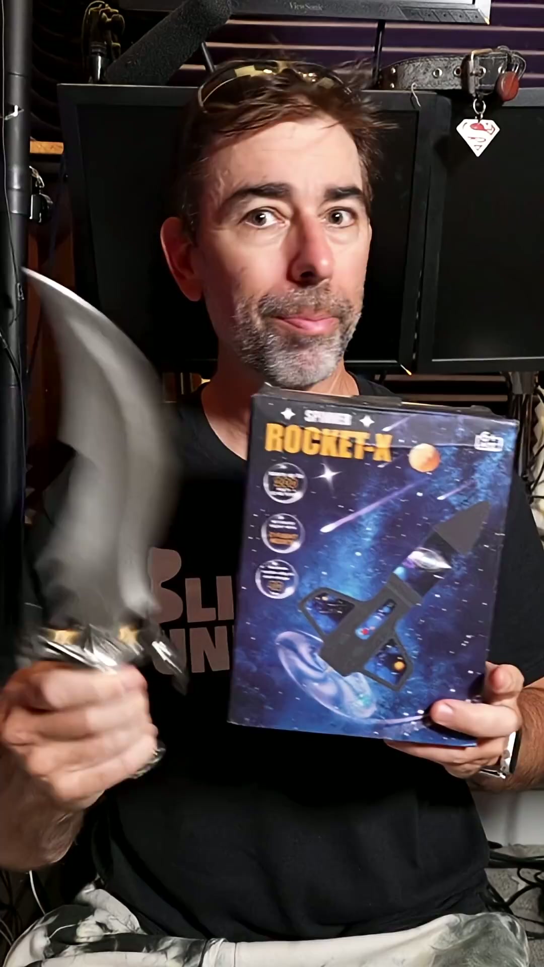 It popped off in my face – a blind guy unboxing