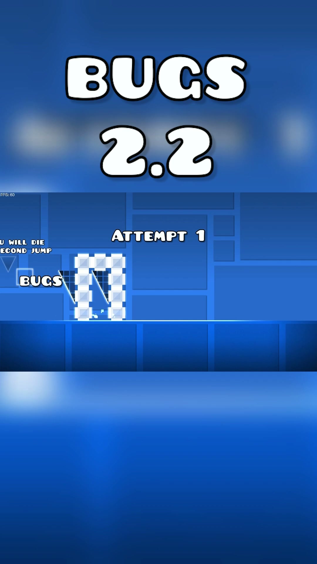 Geometry Dash bugs 2.2