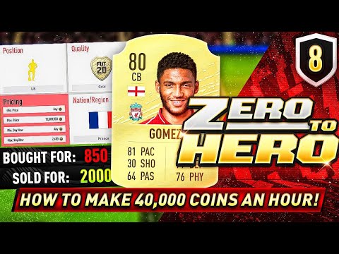 FIFA 20 zero to hero - insane trading filter!