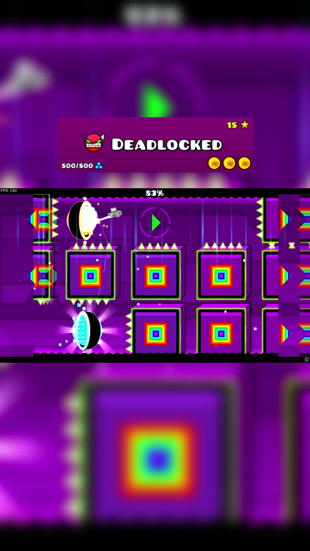 I lost in Geometry Dash #shorts #geometrydash