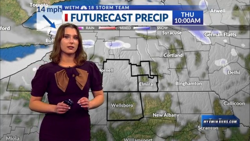 Cold weather advisory overnight, and partly cloudy skies tomorrow
