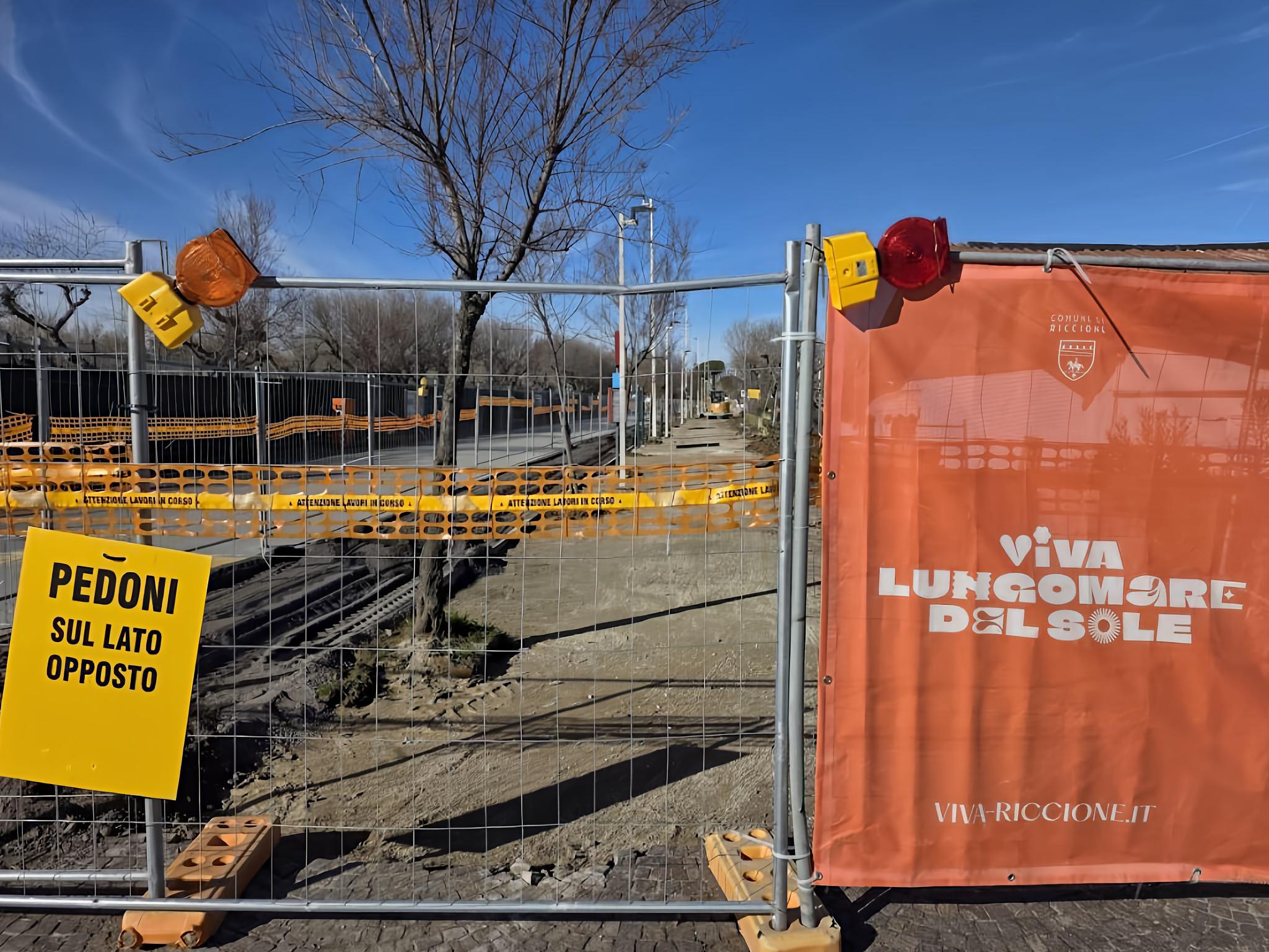 Riparte il lungomare del sole. Il cantiere fino a via San Gallo