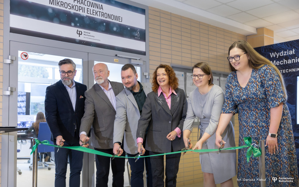 Politechnika Białostocka uruchomiła Centrum Badań Mikroskopowych