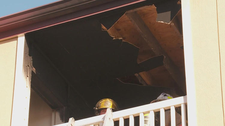 Metairie apartment unit destroyed in fire