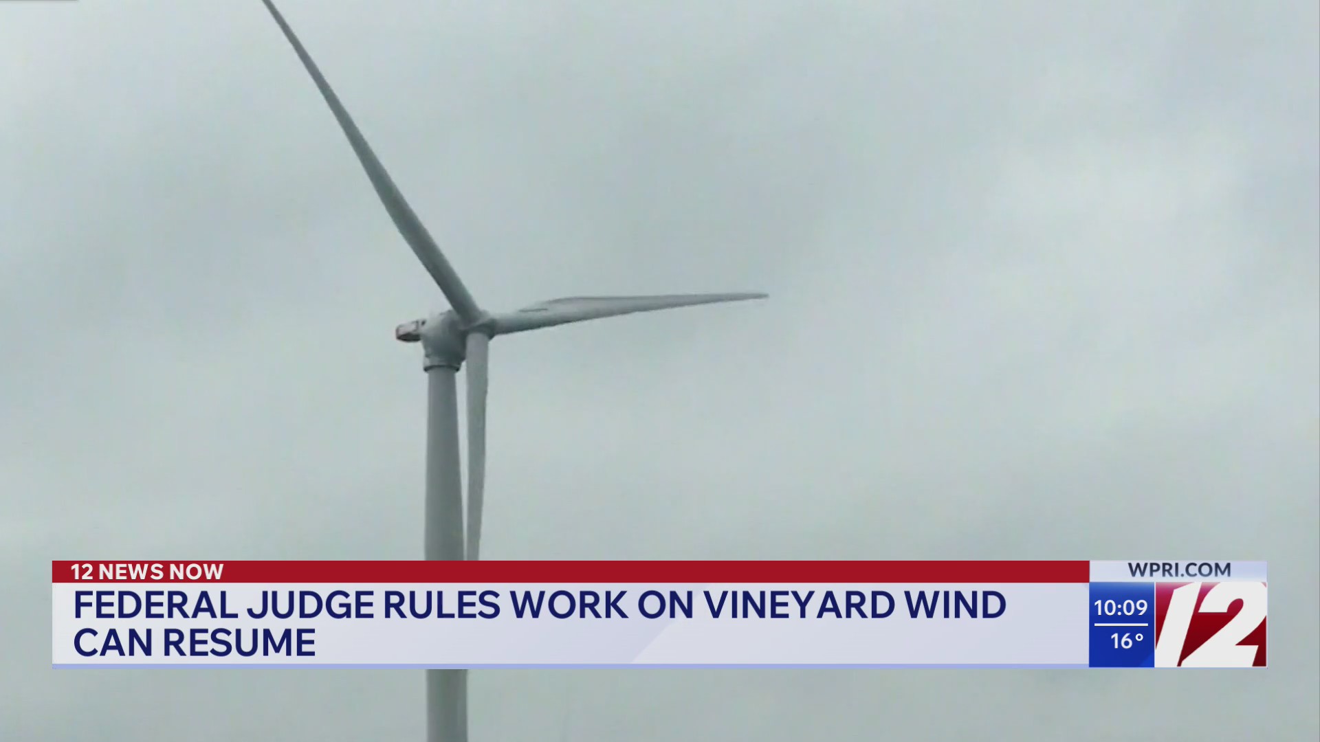 Judge rules Massachusetts offshore wind project halted by Trump ...