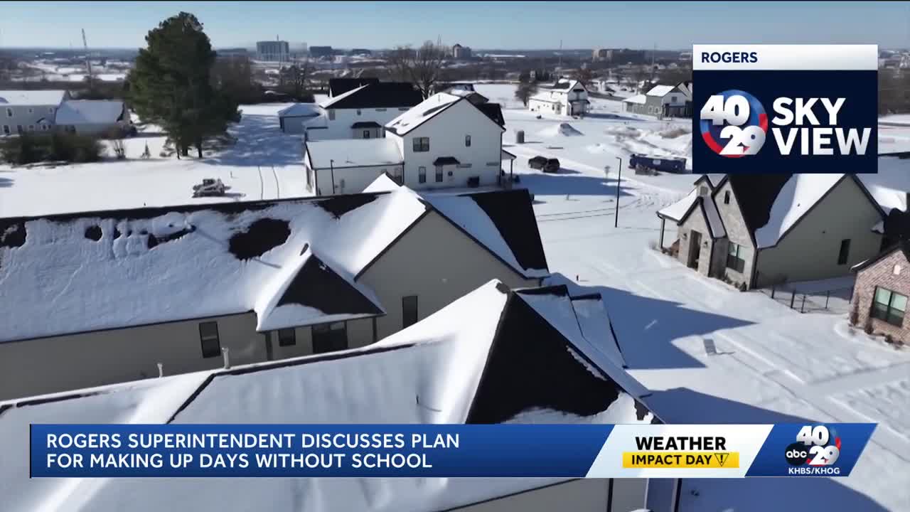 Rogers superintendent shares winter weather approach