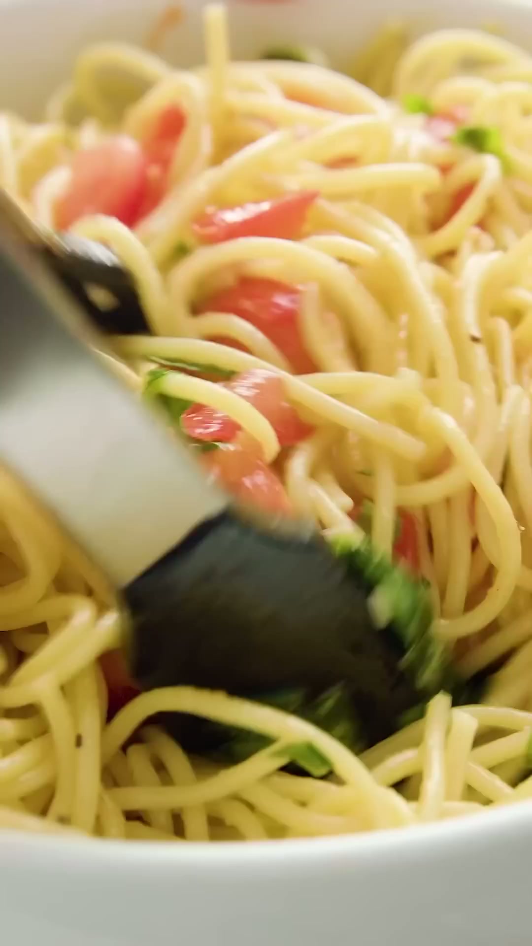 15 minute Italian garden pasta