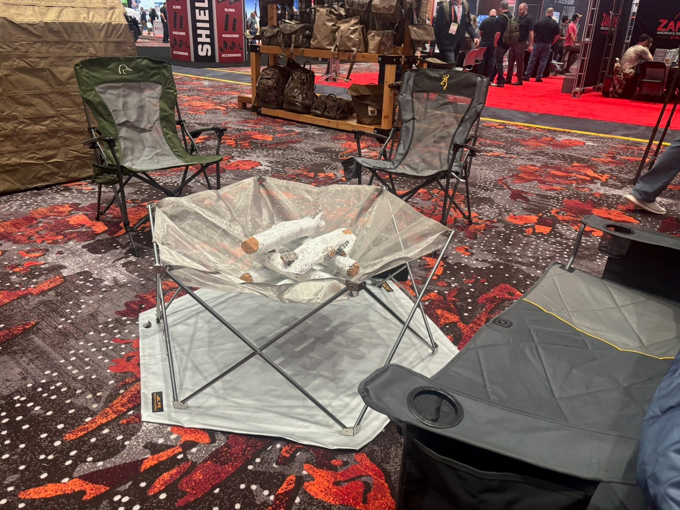 ALPS Mountaineering’s Gaze fire pit packs small, sets fast, and keeps ...