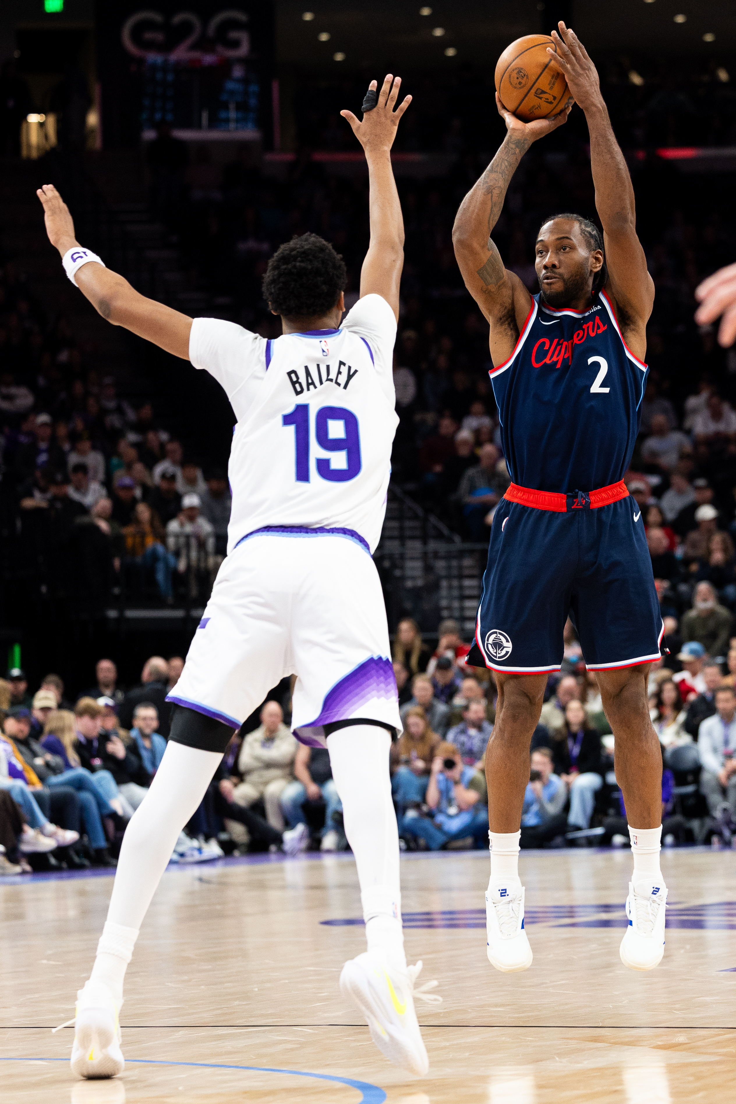 Clippers beat the Jazz 115-103 behind Leonard's 25th straight game with ...